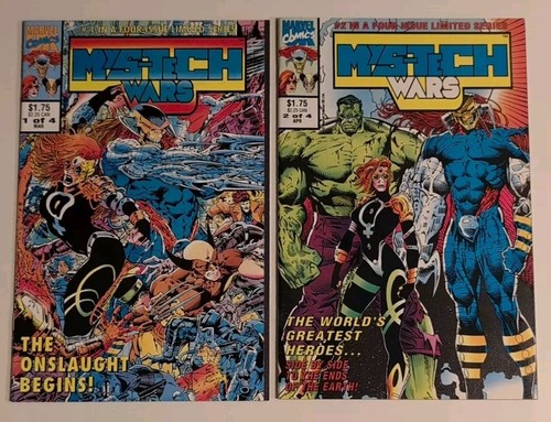 Mys-Tech Wars #1 #2 Marvel Comics UK 1993 CHEAP Back Issue Sale LOOK ...