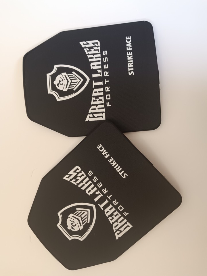 Body Armor | Bullet Proof Plates | Level IIIA 3A+ 10x12 Set Curved | eBay