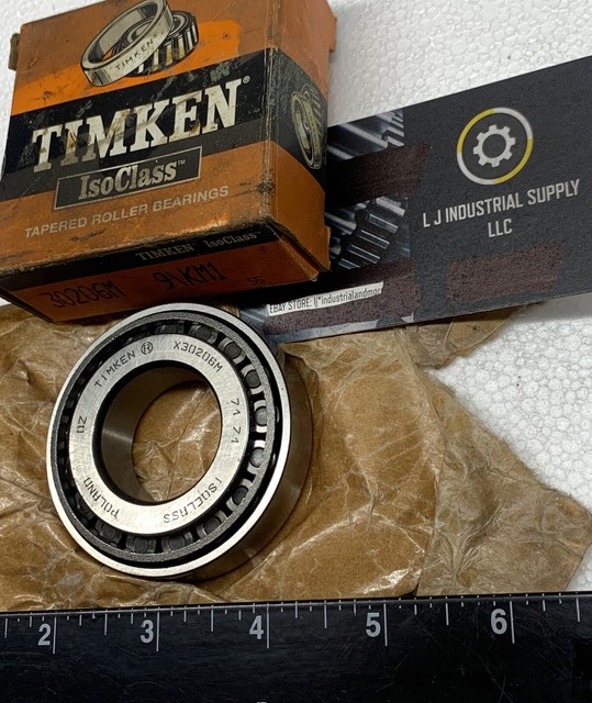 Timken 30206m-9km1 Tapered Roller Bearing Assy. 30mm Cone ID for sale ...