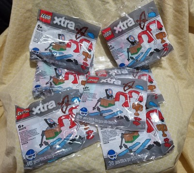 7 LEGO 40375 XTRA Sports ACCESSORIES POLYBAG Brand New NIB Hockey Ski ...