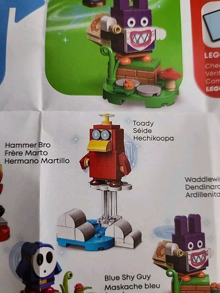 Lego Super Mario 71410 Character Packs Series 5 Toady | eBay