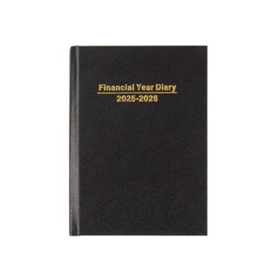 2025 2026 DATS Financial Year Diary Planner A4 Week To View WTV - BLACK ...