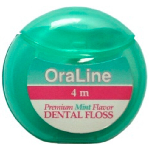 MINT WAXED DENTAL FLOSS - 4M - PTFE - 1 PER PACK - ORALINE | eBay