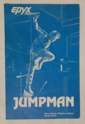 Epyx Jumpman (Atari Computer, 1983) Instruction Manual Only | eBay