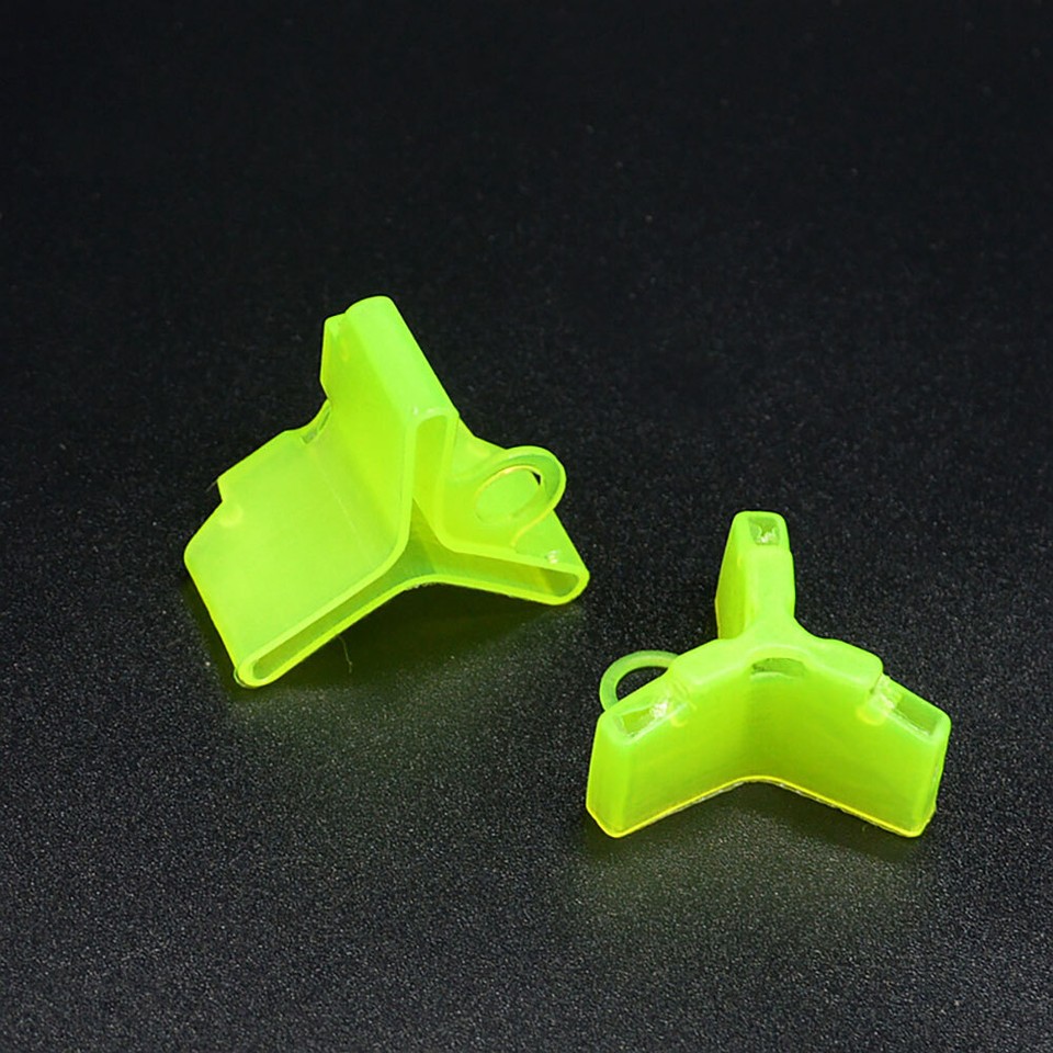 100 pcs Treble Hook Covers Holders Protector Case Fishing Lure Safety ...