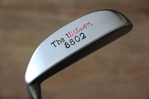 The Wilson 8802 Silver Napa Putter | eBay