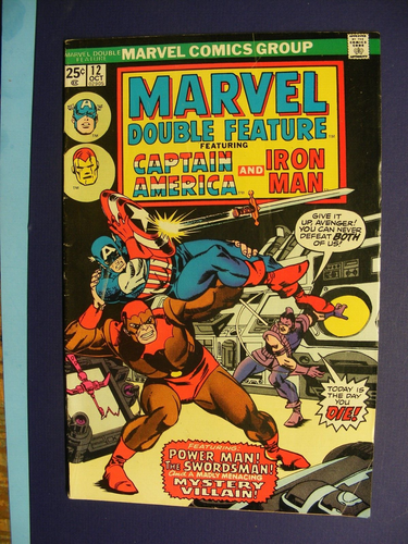 Marvel Double Feature #12 Comic (Marvel, 1975) FN- | eBay