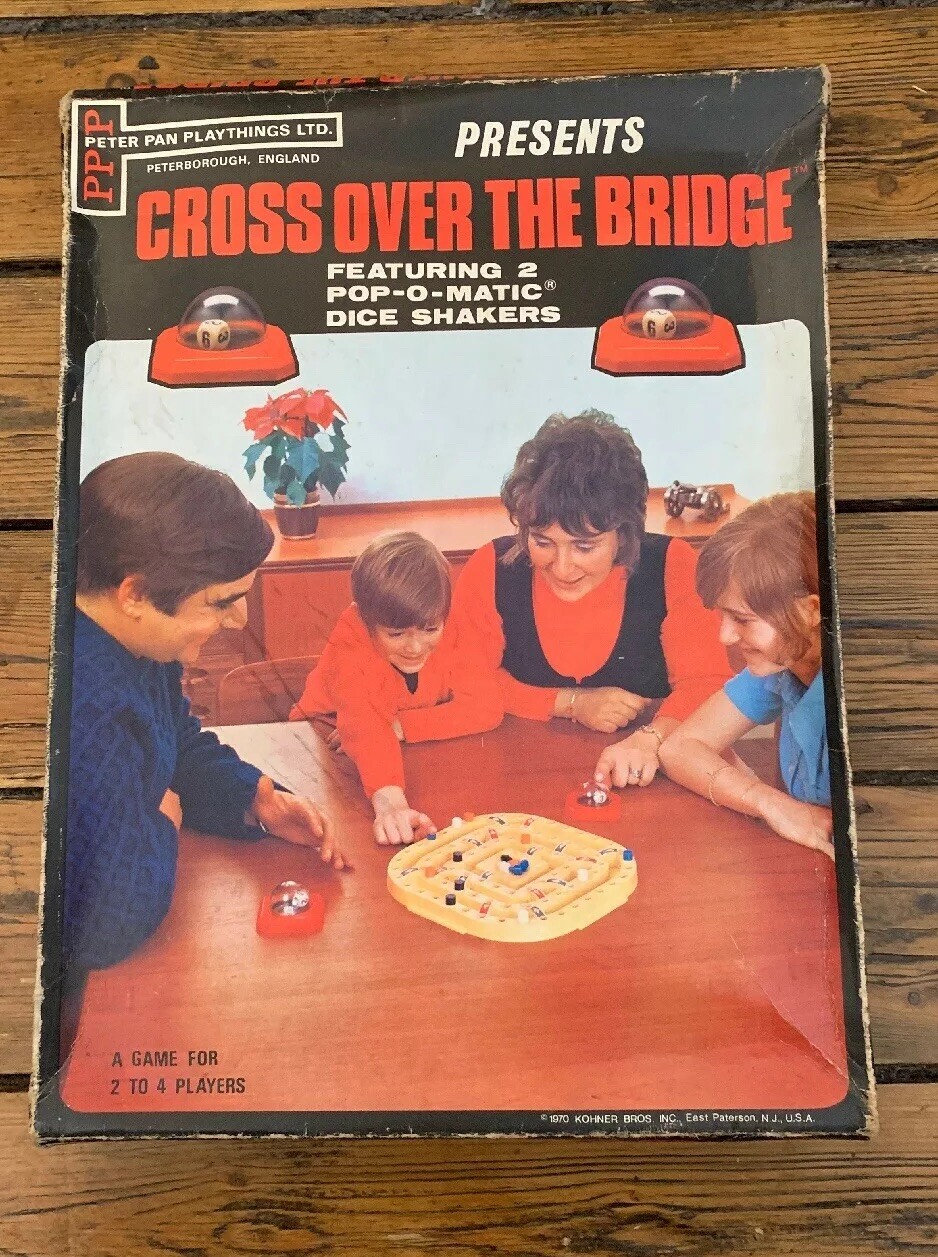Cross Over The Bridge Game - (vintage Kohner) made by Peter Pan ...