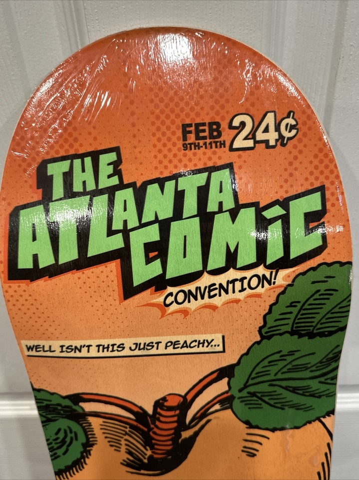 Atlanta Comic Con 2024 Skateboard Skate Deck LE New/Sealed 1 of 50 ...