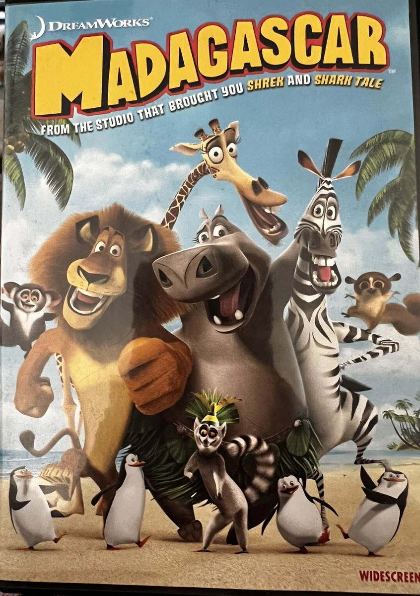 Madagascar 1 Dvd Cover