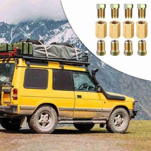 12Pcs Female Union brass Unions Car Bike Threaded Brake Line Fittings ...