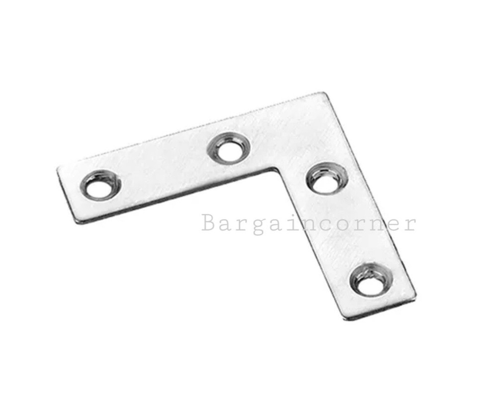 Corner Irons Braces Corner Joint L Shape Brackets Flat Angle Bracket ...