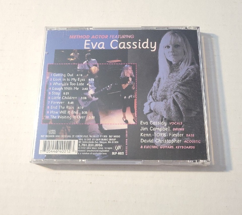 EVA CASSIDY Method Actor CD 2002 BLP Records 705446400123 | eBay