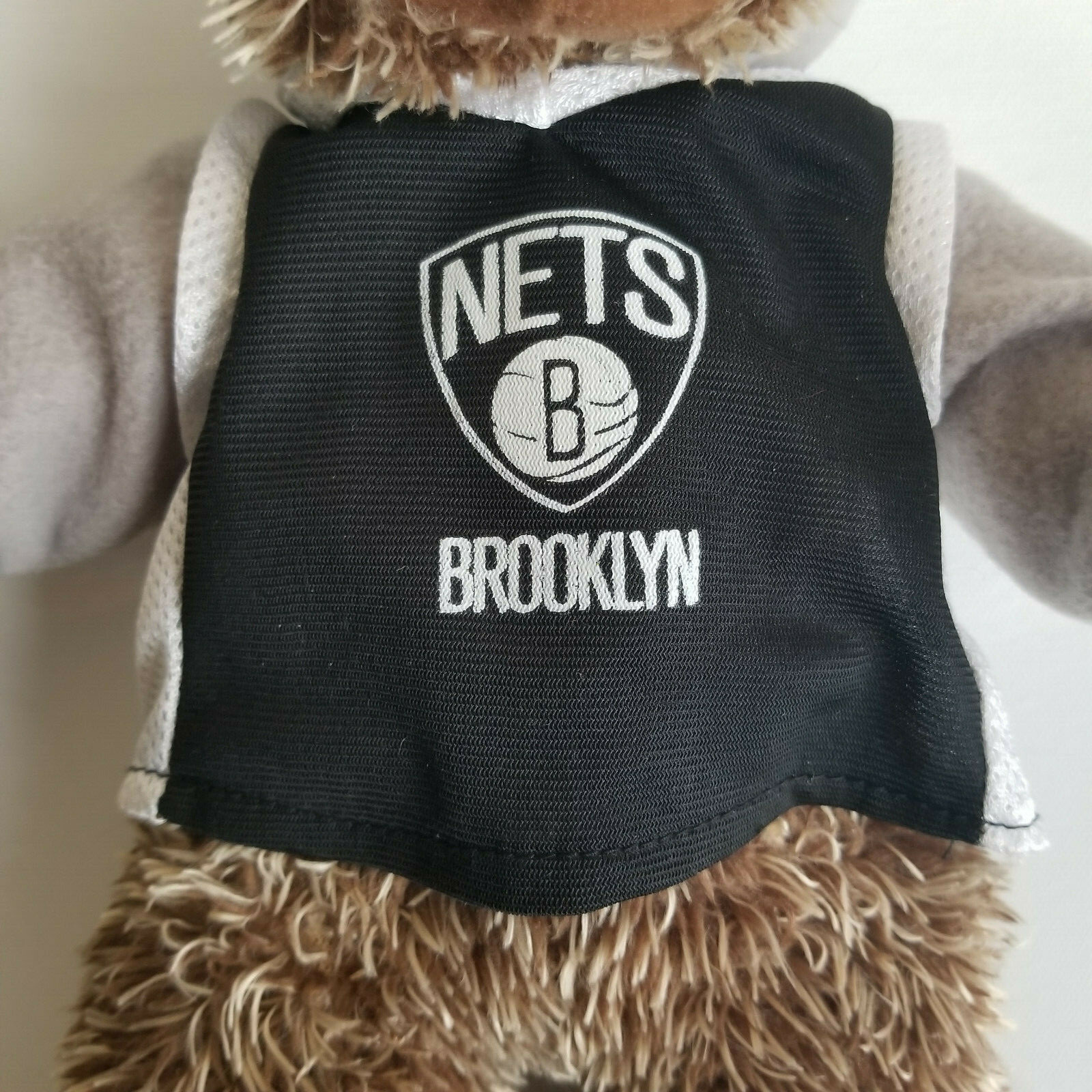 Plush Toy Stuffed Animal Teddy Bear Basketball NBA Brooklyn Nets ...