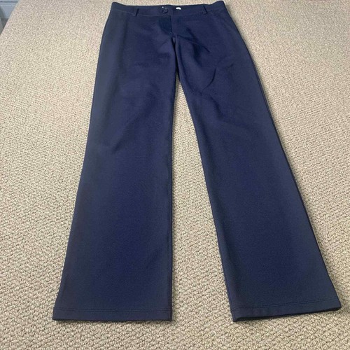 Betabrand Womens Dress Pants Size Medium Blue Bootcut Leg Classic ...