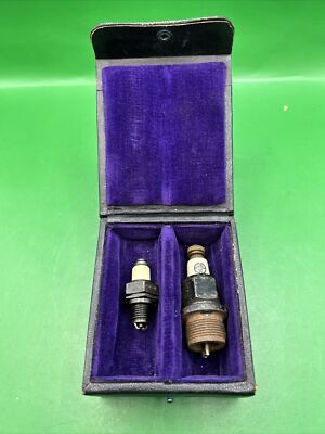 BOSCH Vintage Antique Spark Plug Salesman Sample Set Old Advertising ...