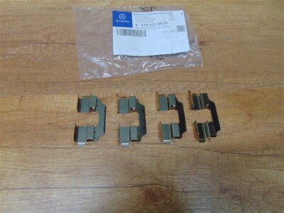 Brand New Rear Brake Pad Spring Kit Genuine Mercedes 415 - A4154210091 ...
