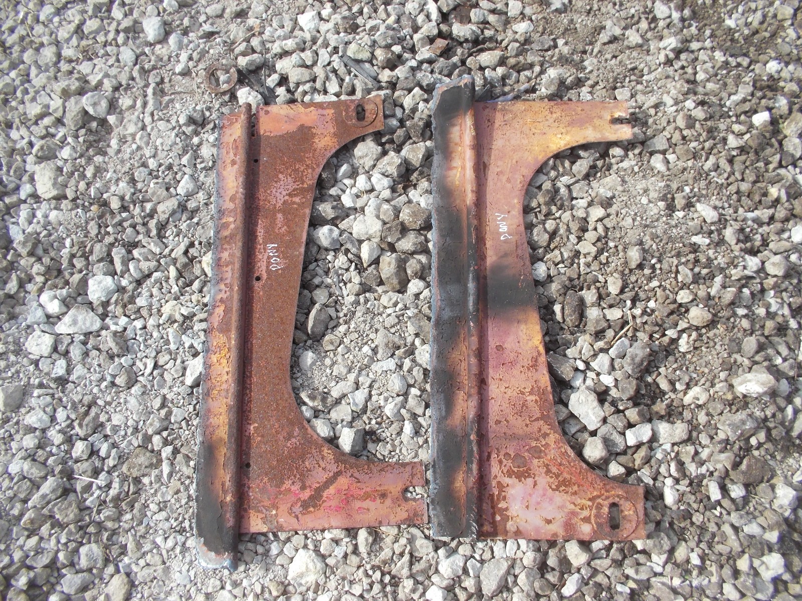 Massey Harris Pony MH tractor Original engine hood side cover panel ...