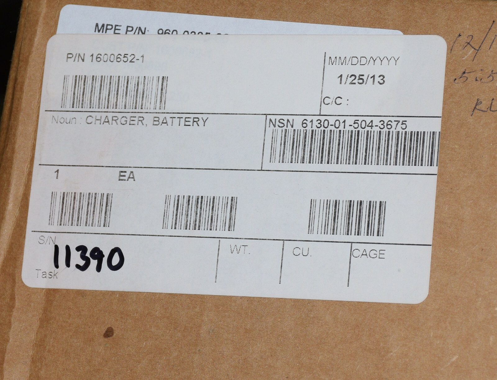 THALES AN/PRC-148 MBITR 1600652-1 6-WAY AC DC INTELLIGENT BATTERY DESK ...