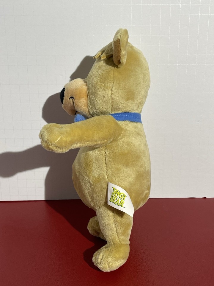 Boo Boo Yogi Bear Plush Stuffed Toy with Blue Bow Tie 10" Soft ...