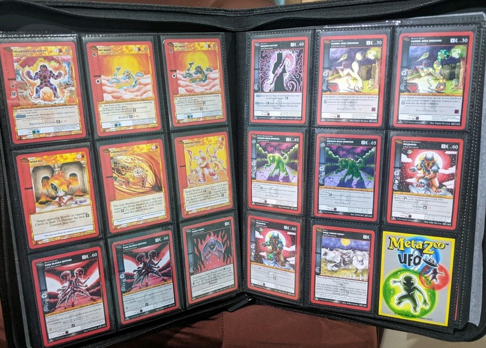 Metazoo Cryptid Nation - UFO Full Master Set 100% Complete , No Binder ...