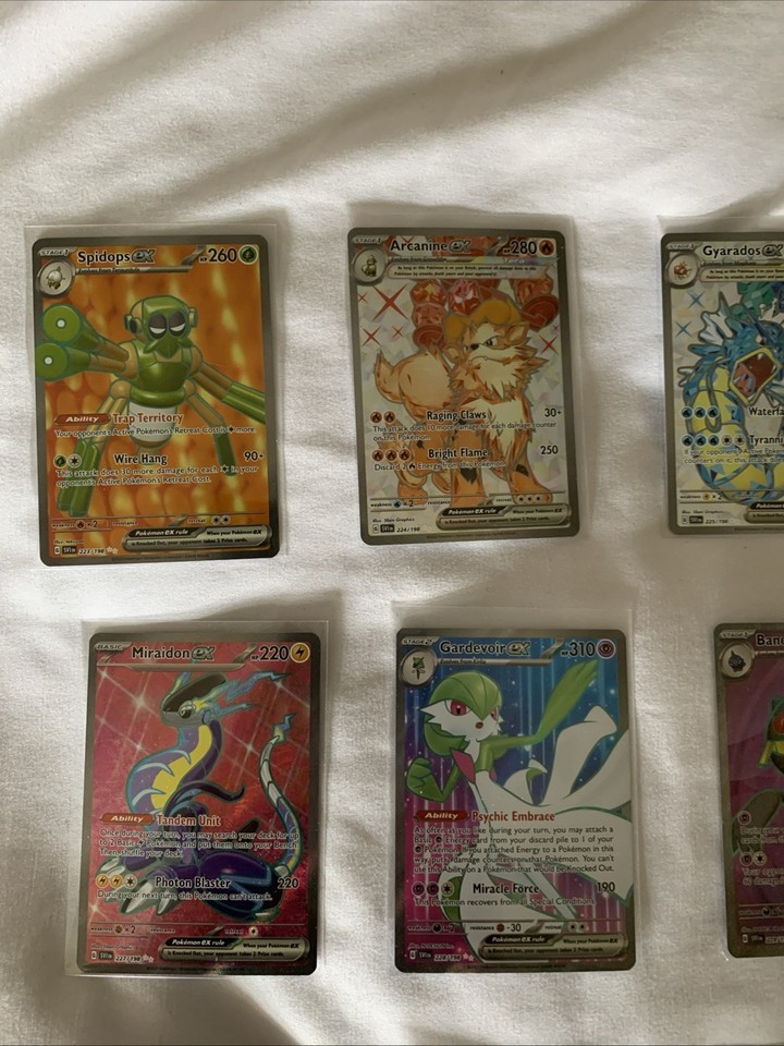 Pokémon Scarlet And Violet Base Set Complete Full Art Set | eBay