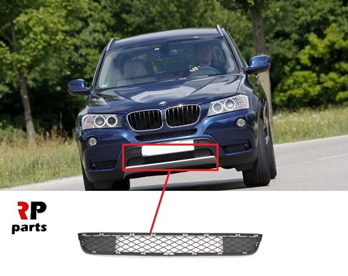 FOR BMW X3 F25 2010 - 2014 NEW FRONT BUMPER CENTER LOWER MESH GRILLE ...