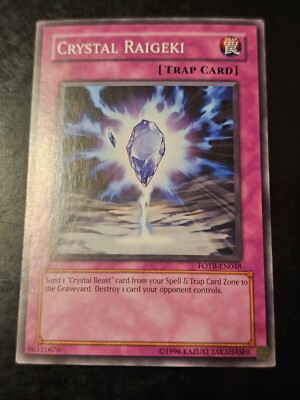 CRYSTAL RAIGEKI FOTB-EN048 Common Unlimited Yugioh | eBay