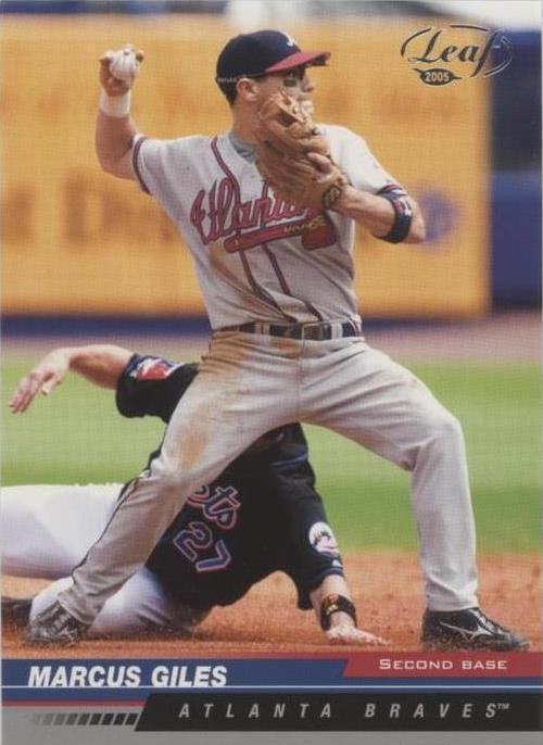 2005 Leaf - Marcus Giles #20 for sale online | eBay