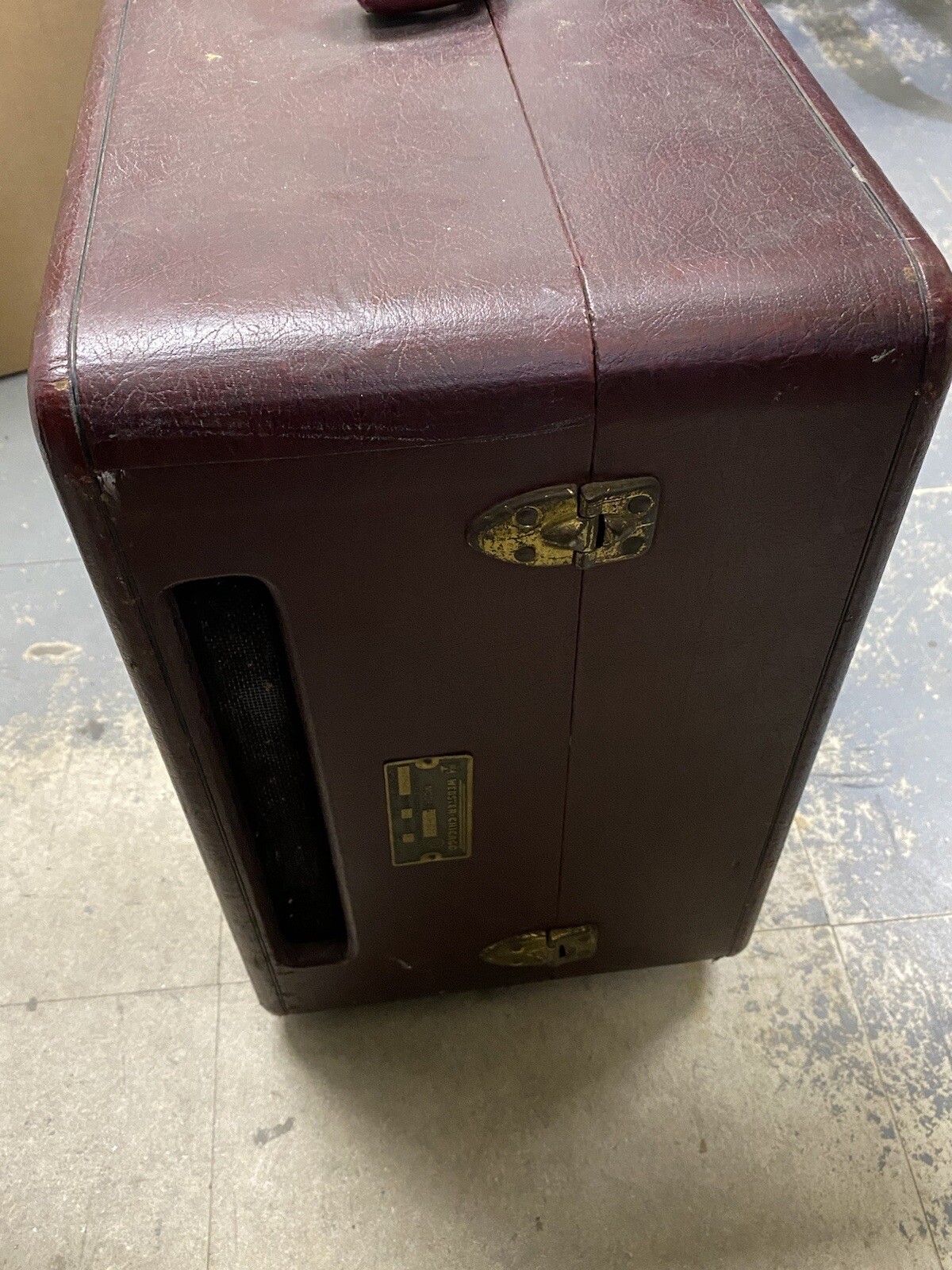 Original 1950 WEBSTER-CHICAGO Model 100-621 RECORD PLAYER | eBay