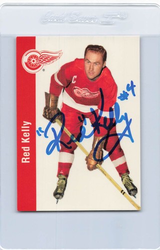 1994 Parkhurst #52 Red Kelly Red Wings Signed Auto *J7585 | eBay