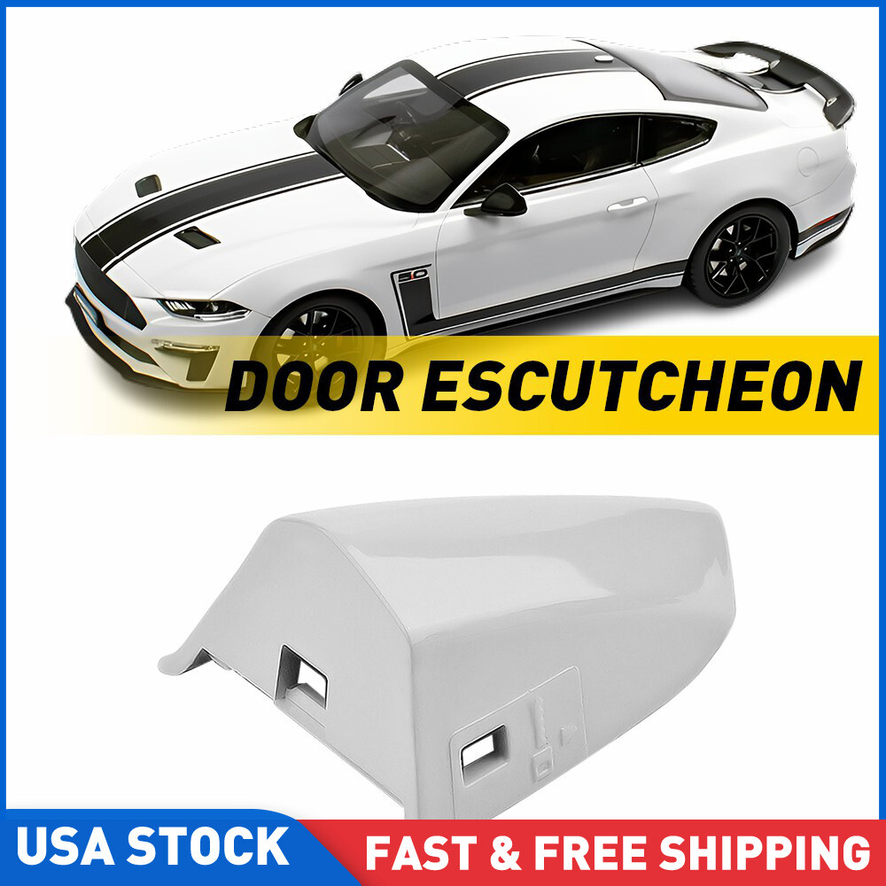 For 2015-2022 Ford Mustang Driver Door Handle Key Lock Cap Hole Cover ...
