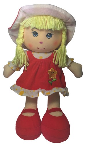 Teddy & and Friends Rag Doll - Evie [35cm] Soft Plush Stuffed Toy ...