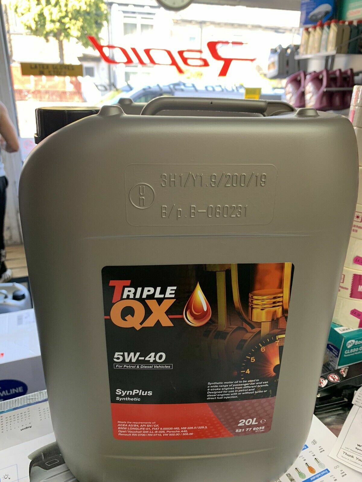 Triple QX SynPlus 5w40 Fully Synthetic Car Engine Oil 20L - | eBay UK