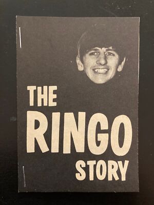 Beatles 1964 Vintage Beatle-Ography Book The Ringo Story Ringo Starr EX ...