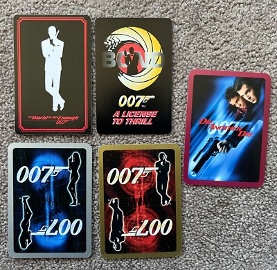 Original swap playing cards entertainment movies James Bond 007 | eBay