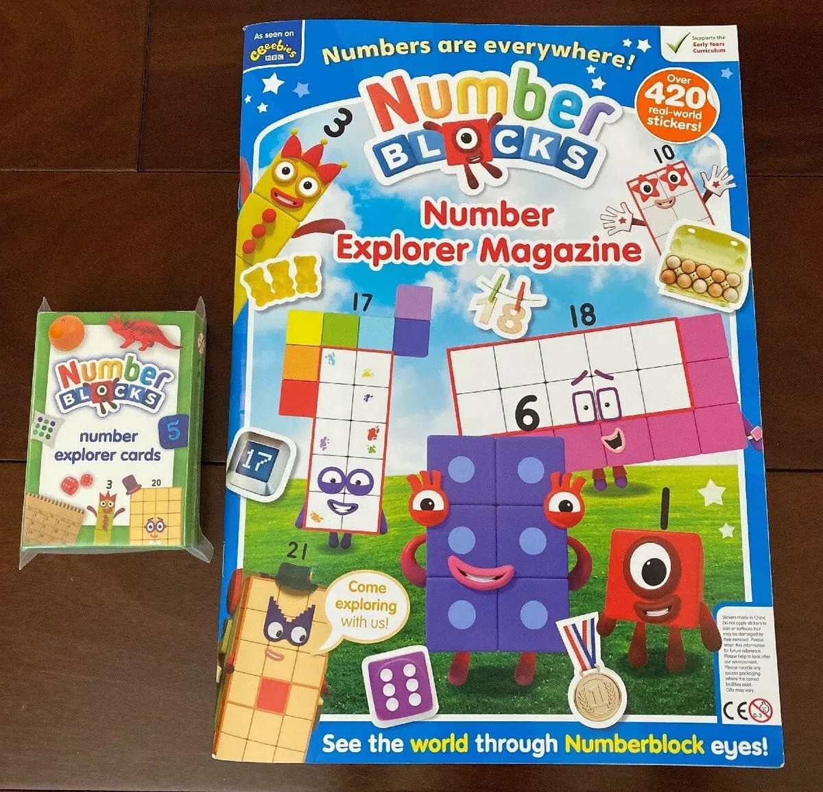 Numberblocks Special 1 Of Cbeebies Magazine Page 17