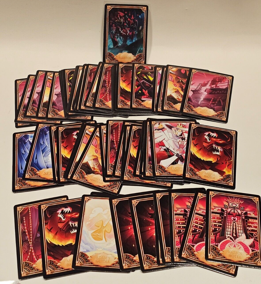 Hazbin Hotel Trading Card Repack - 15 Cards per Pack - FOIL in every ...