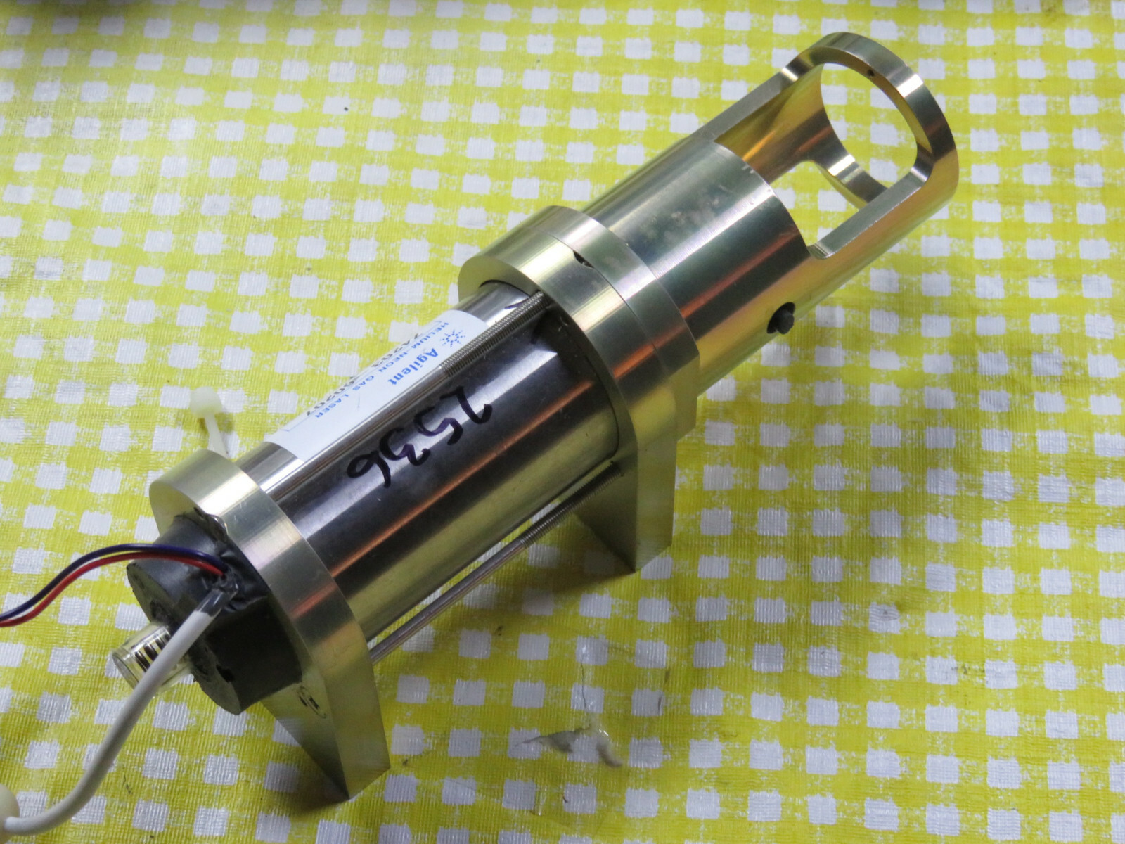 HP/Agilent 5517/5501B/N1211A HeNe Laser Tube in Magnet/Frame Zeeman ...