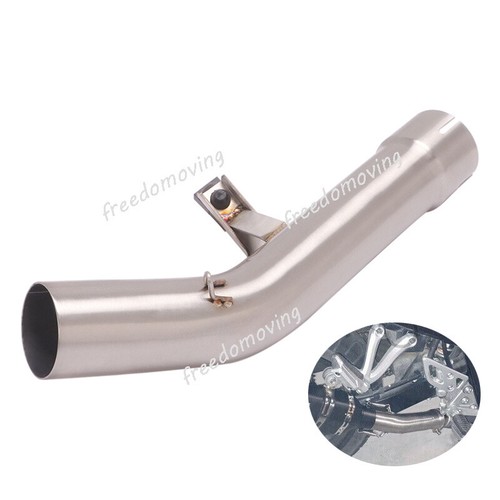 For Suzuki GSF650 GSX650F GSF1250 2007-2016 Mid Exhaust Link Pipe ...