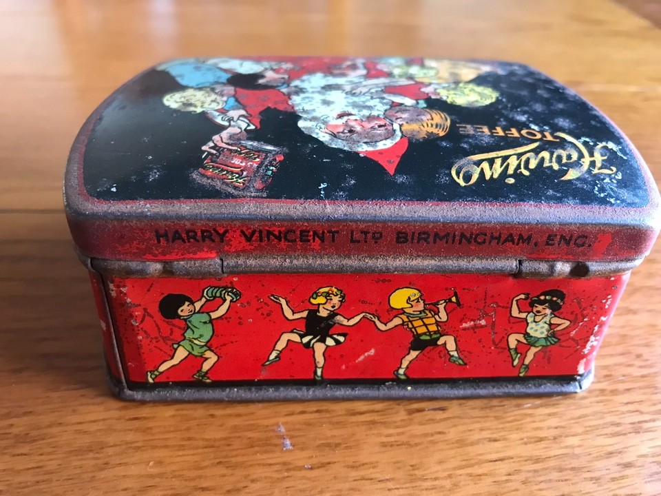 Vintage 1920s/30s Harvino Toffee Christmas Tin – Harry Vincent Ltd ...