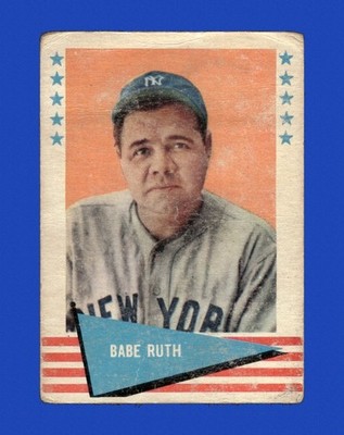 1961 Fleer Set-Break # 75 Babe Ruth LOW GRADE (crease) *GMCARDS* | eBay