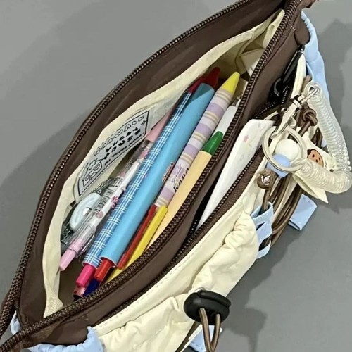 Cute Cookie Pencil Case Adorable Pencil Pouch Portable Pen Bag Student ...