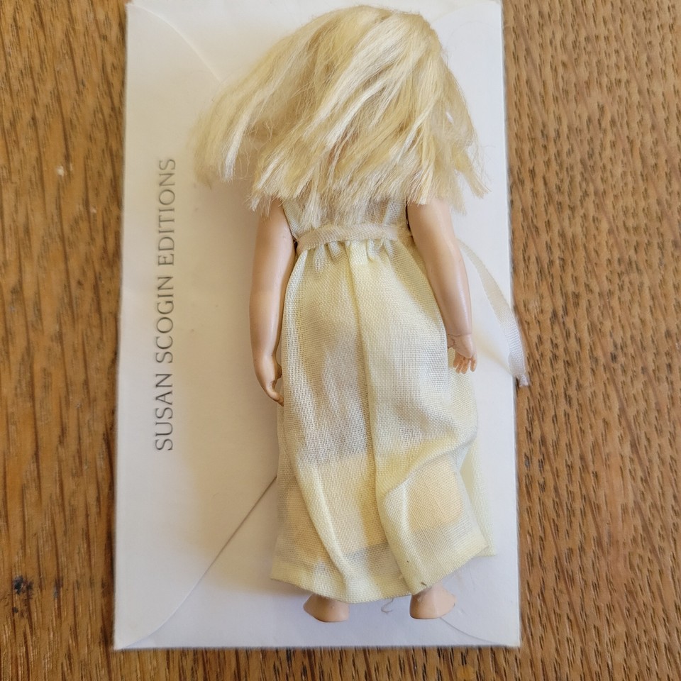 Artisan Miniature Dollhouse Sculpted "Emily" by Susan Scogin . 485/500 ...