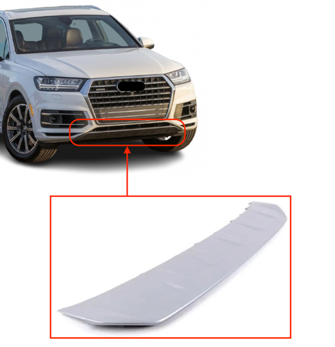 front bumper cover lower valance skid plate spoiler silver fits 2016 ...