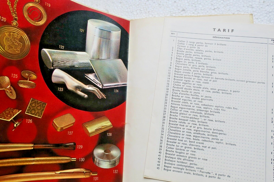 Bijoux imprimerie Draeger Omega, Jaeger-Le Coultre... 1961 | eBay