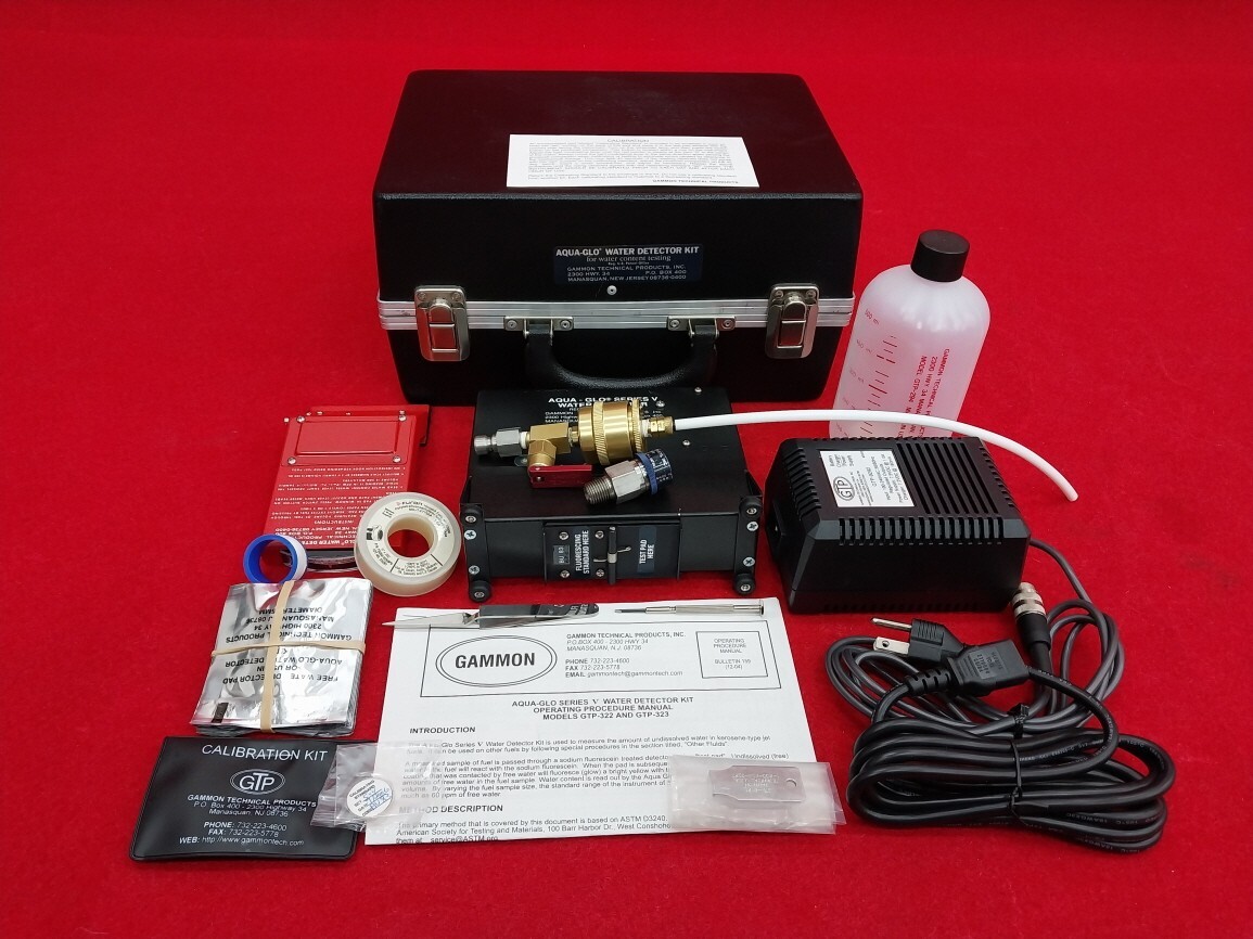GAMMON AQUA-GLO Series V WATER DETECTOR KIT FOR CONTENT TESTING | eBay