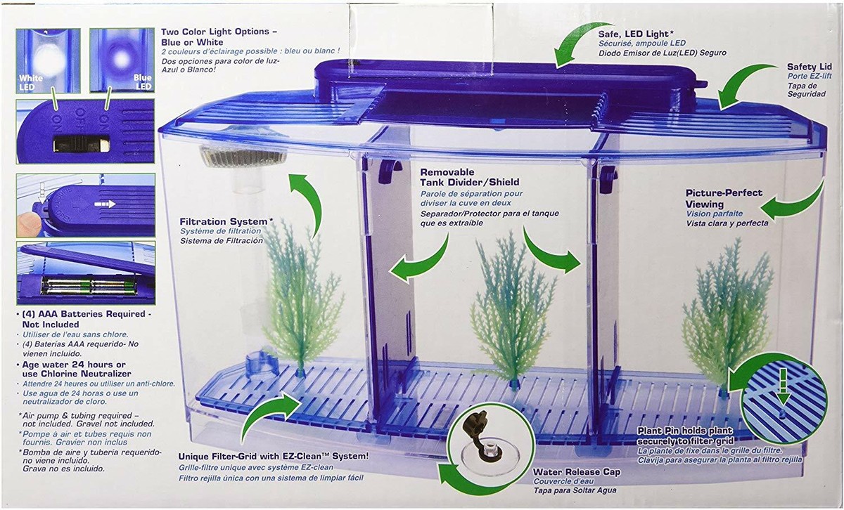 Betta Fish Tanks With Dividers