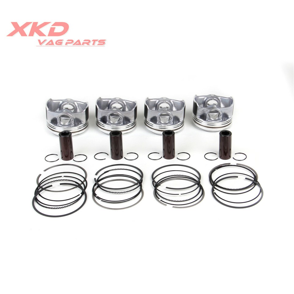 1.8T Φ23mm Piston&Ring Assembly Kit For VW Golf Jetta Audi A4 A5 CPR ...
