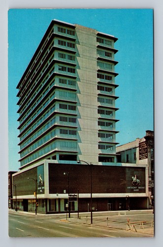 Fort Wayne IN-Indiana Anthony Wayne Bank And Office Building Vintage ...